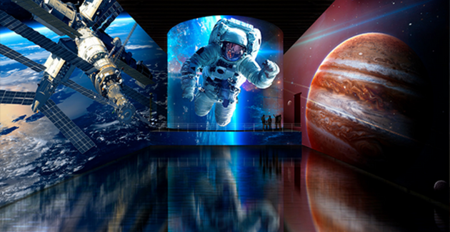 Destination Cosmos, exposition immersive à voir en famille aux Bassins ...